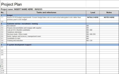 Gantt Chart Simple Project Planner Excel Project Planner Spreadsheet Project Management