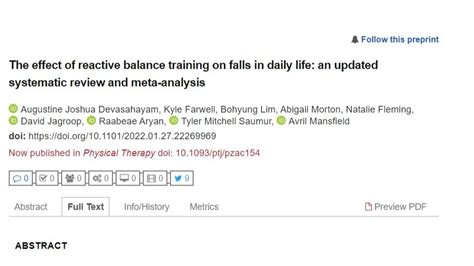 Reactive Balance Training In Neurorehabilitation Harnessing The Brain
