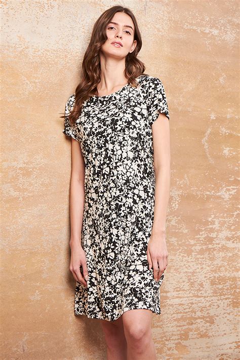 shadow modal black short nighty july wear