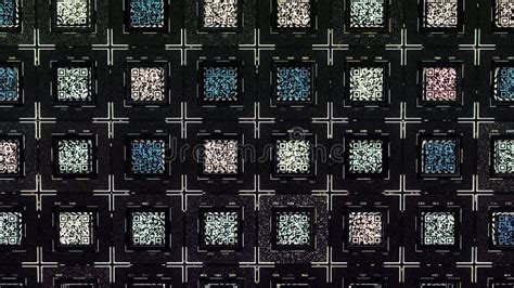 Qr Code Abstract Technology Background Seamless Loop Animation Stock Video Video Of