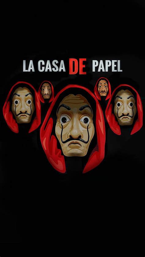 Money Heist Logo Wallpapers Wallpaper Cave