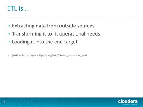 Scaling Etl With Hadoop Avoiding Failure Ppt