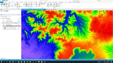 How To Create Triangulation Surface Grid From Contour Layer In Mapinfo