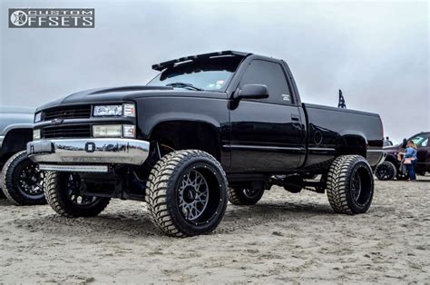 1996 Chevrolet K1500 With 20x12 51 Vision Rocker And 33125r20 Road