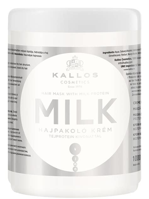 Kallos KJMN Milk Hair Mask ingredients (Explained)