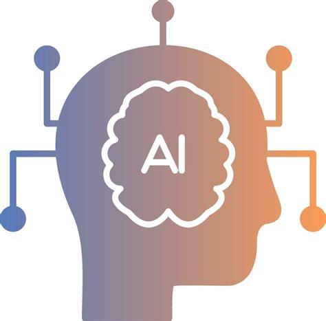 Artificial Intelligence Gradient Icon 36963421 Vector Art At Vecteezy