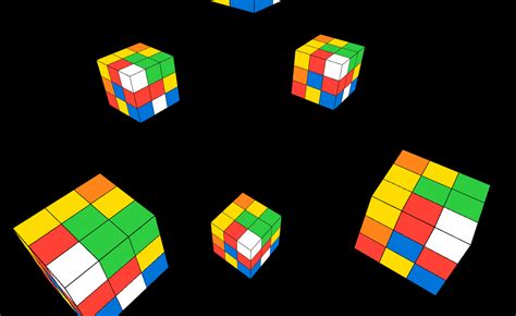 Github The Young Techorbiting Js Cubes Orbiting Rubiks Cubes