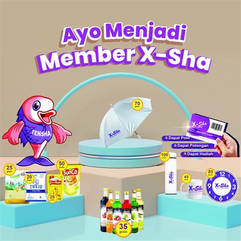 bergabunglah menjadi member x sha dan raih beragam keuntungan menarik