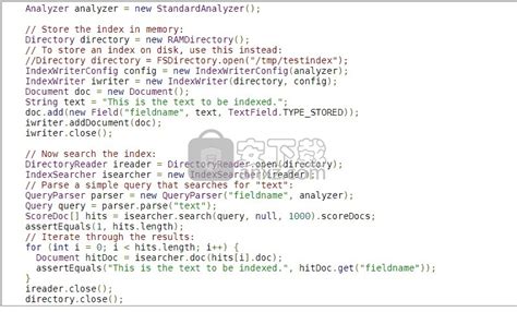 vsm using apache lucene tyredact