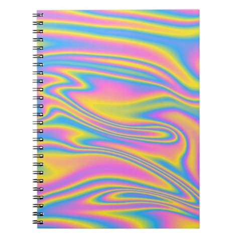 Rainbow Notebook Zazzle Com