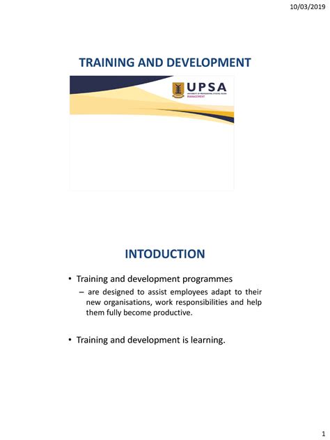 Lecture 7 Training And Development Warning Tt Undefined Function 32 Warning Tt