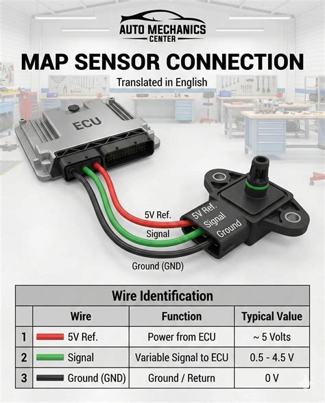 Craft 🔧 Map Sensor Wiring 101 A Practical Guide 📟 The Map Manifold