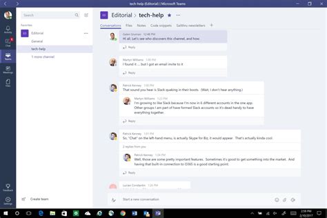 hands on microsoft teams fails in its debut infoworld