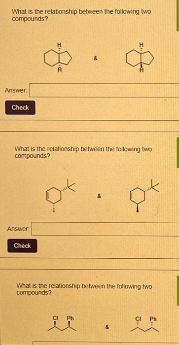 Solved What is the relationship between the following two | Chegg.com