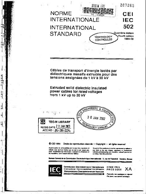 Iec 502 | PDF