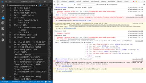 intellisense sometimes takes forever to load · issue 1464 · dart code