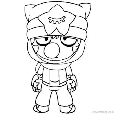 Sleepy Sandy Brawl Stars Coloring Pages Xcolorings Com