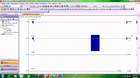 Mitsubishi Plc Gx Works Tutorial Up Down Counter Tagalog Youtube My XXX Hot Girl