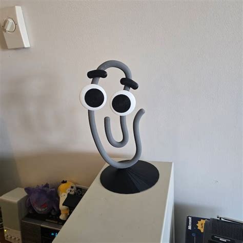 3d printed microsoft clippy etsy