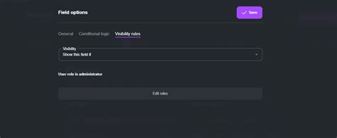 section visibility rules — voxel