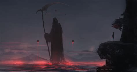 Grim Reaper 4k Wallpaperhd Artist Wallpapers4k Wallpapersimages