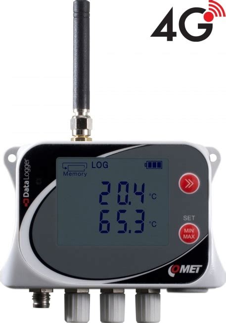 Comet U0141gsim Iot Wireless Temperature Datalogger For 4 External