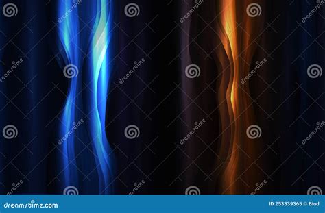 Colorful Wavy Flow Shape Abstract Background Stock Vector Illustration Of Colours Wave