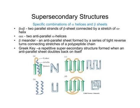 supersecondary structures