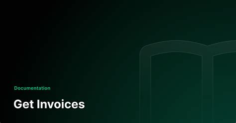 get invoices sibi api documentation