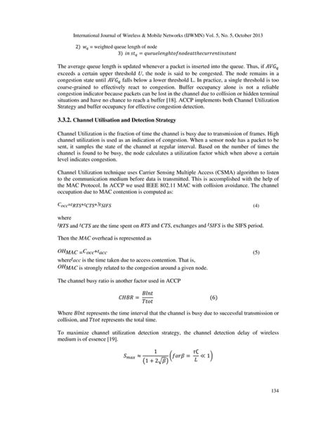 adaptive congestion control protocol accp for wireless sensor