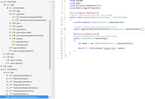 Angular How To Generate Angular2 Template By Asp Net Core MVC Stack