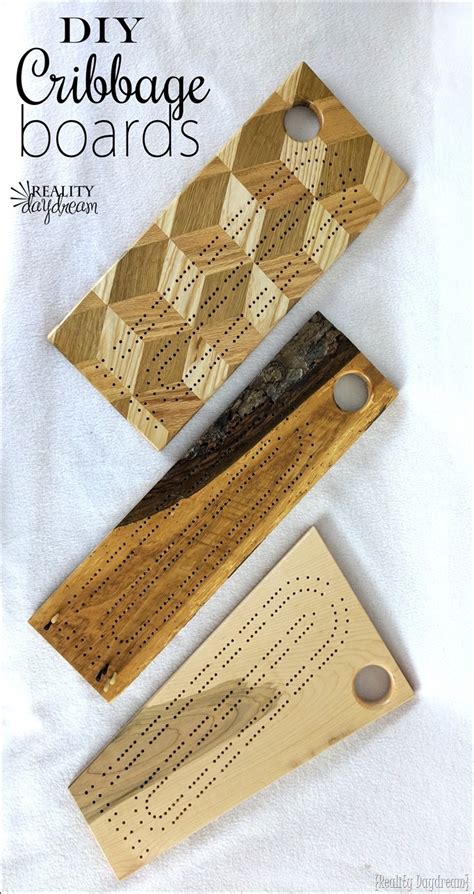 How To Make A Diy Cribbage Board Reality Daydream