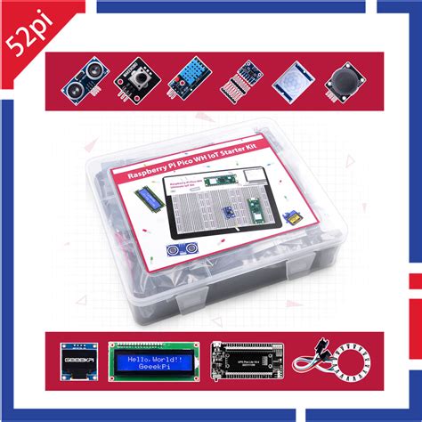 jual best new 52pi raspberry pi pico w wh iot starter kit with pico