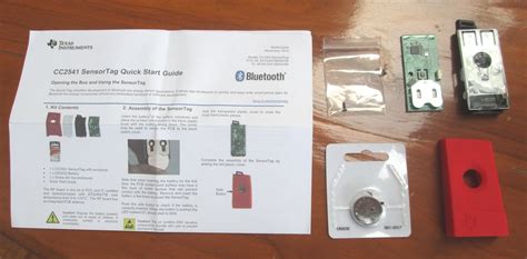 texas instruments sensortag unboxing getting started with bluetooth