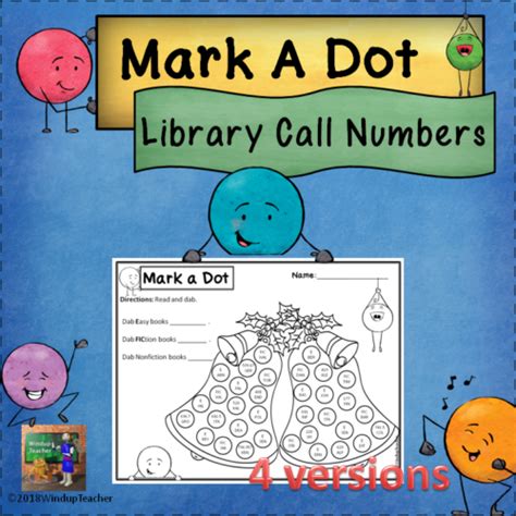 Library Call Number Dot Dauber Activity Made By Teachers