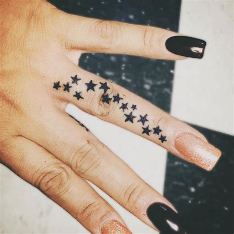 Star Tattoo On Hand