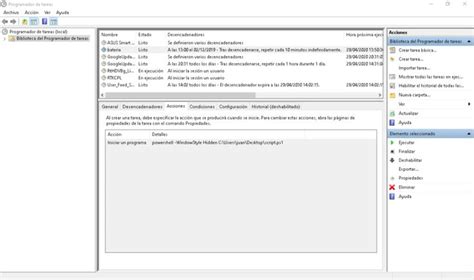 Ejecutar un script de PowerShell sin mostrar la ventana de ejecución se muestra brevemente y