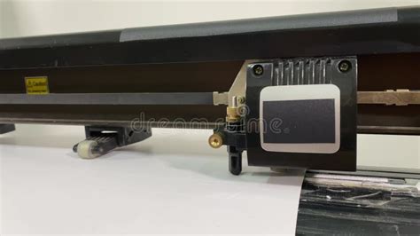 Flatbed Plotter For Cutting Stock Video Video Of Words Ts 314991493