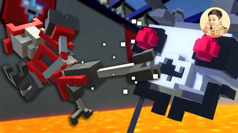 태권도 사무라이 로봇의 태권 발차기 챌린지 클론 드론 인 더 덴져존 겜브링ggambring Youtube