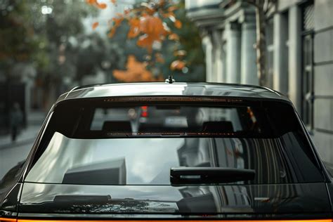 Modern Car Mockup With Rear Window Graphic By Vetalstock · Creative Fabrica