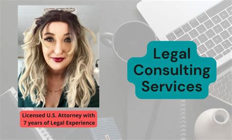 Provide Legal Consulting As A Us Licensed Attorney By Brittanypeck415