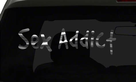 Sex Addict Sticker Funny Sexy Adult Sex Coitus Lol All Chrome Etsy