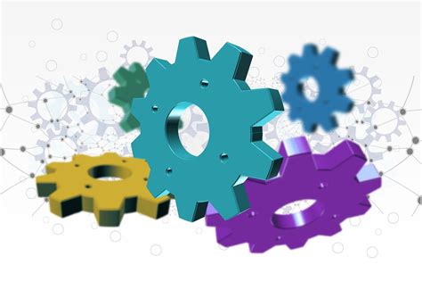 Download Gears Optimization Performance Royalty Free Stock