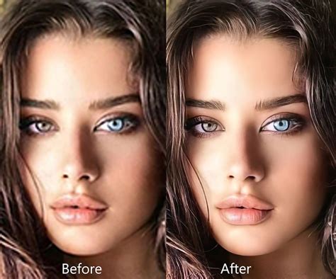 Blurry Portrait Photo Enhancement And Enlarge Service Upscale Fix Image Improve Sharpen