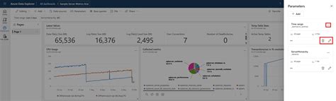 Use Parameters In Azure Data Explorer Dashboards Azure Data Explorer Microsoft Learn