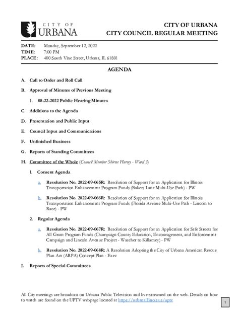 fillable online presentation and public input fax email print pdffiller