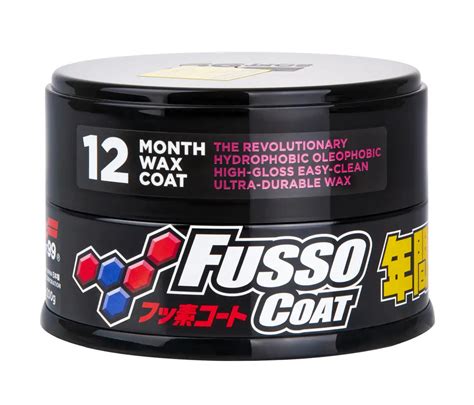 Soft99 Fusso Coat 12 Months (Dark) твердый воск (ID#2070455335), цена ...