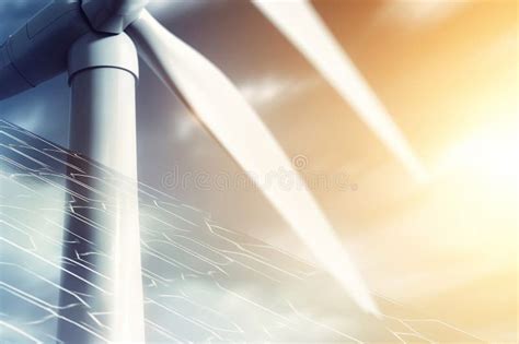 Renewable Energy Concept Generative Ai Stock Illustration