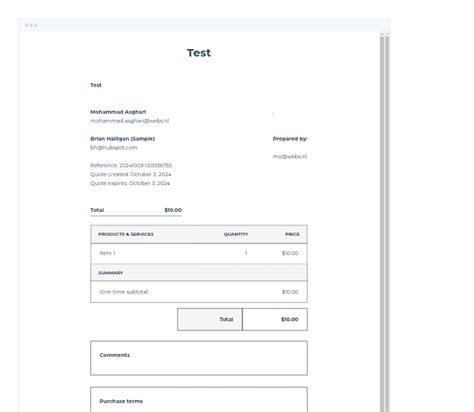 Hubspot Community Hubspot Ui Extension Preview Quote Hubspot Community