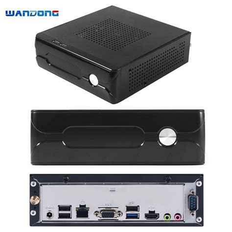 Wandong Fanless Industrial Dual LAN Mini PC 12th Gen Intel Core Mini Computer With Mount